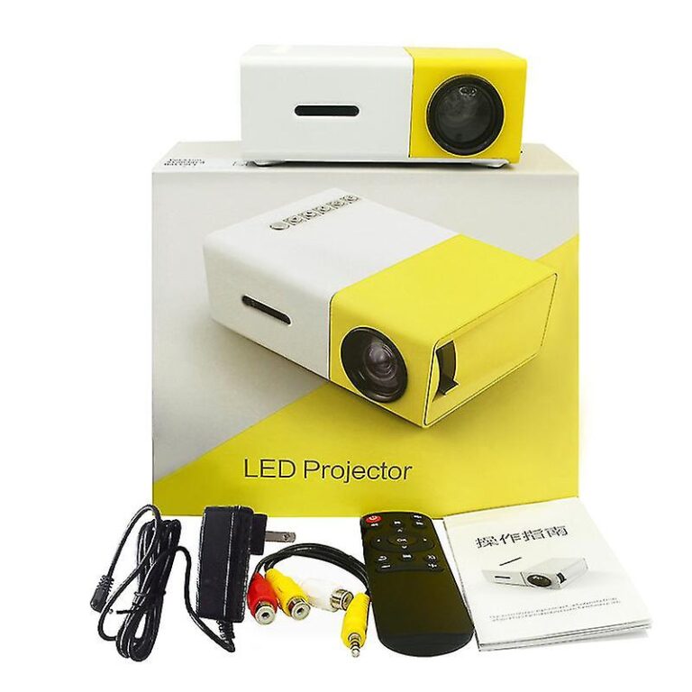 YG-300 LCD Mini Portable Projector - SHUTTER SHOP