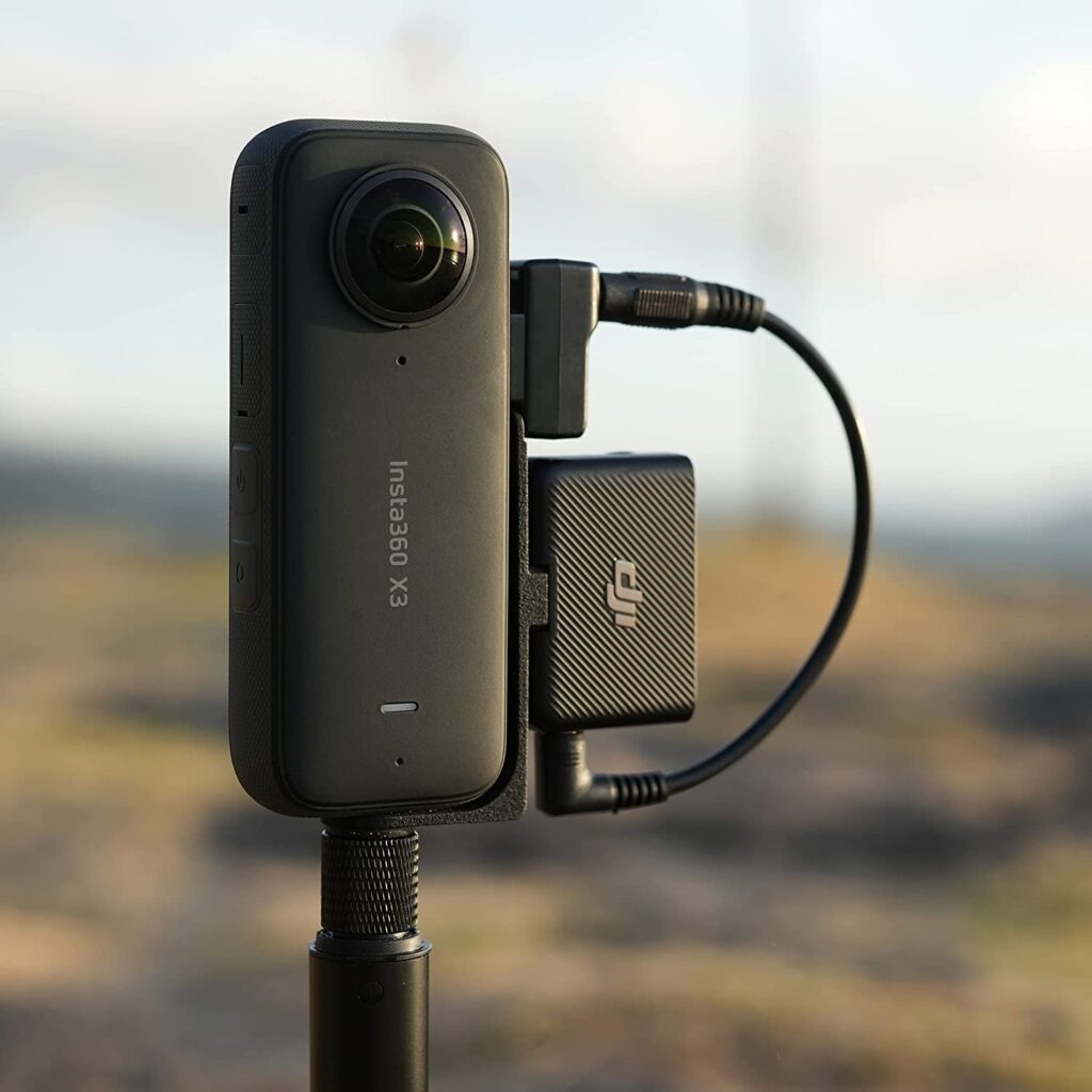 Xmount360 Invisible Mic Mount Adapter for Insta360 X3 and DJI ...