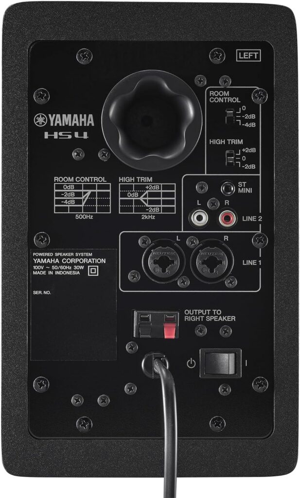 Yamaha HS4 4inch Studio Monitor (Pair) - SHUTTER SHOP